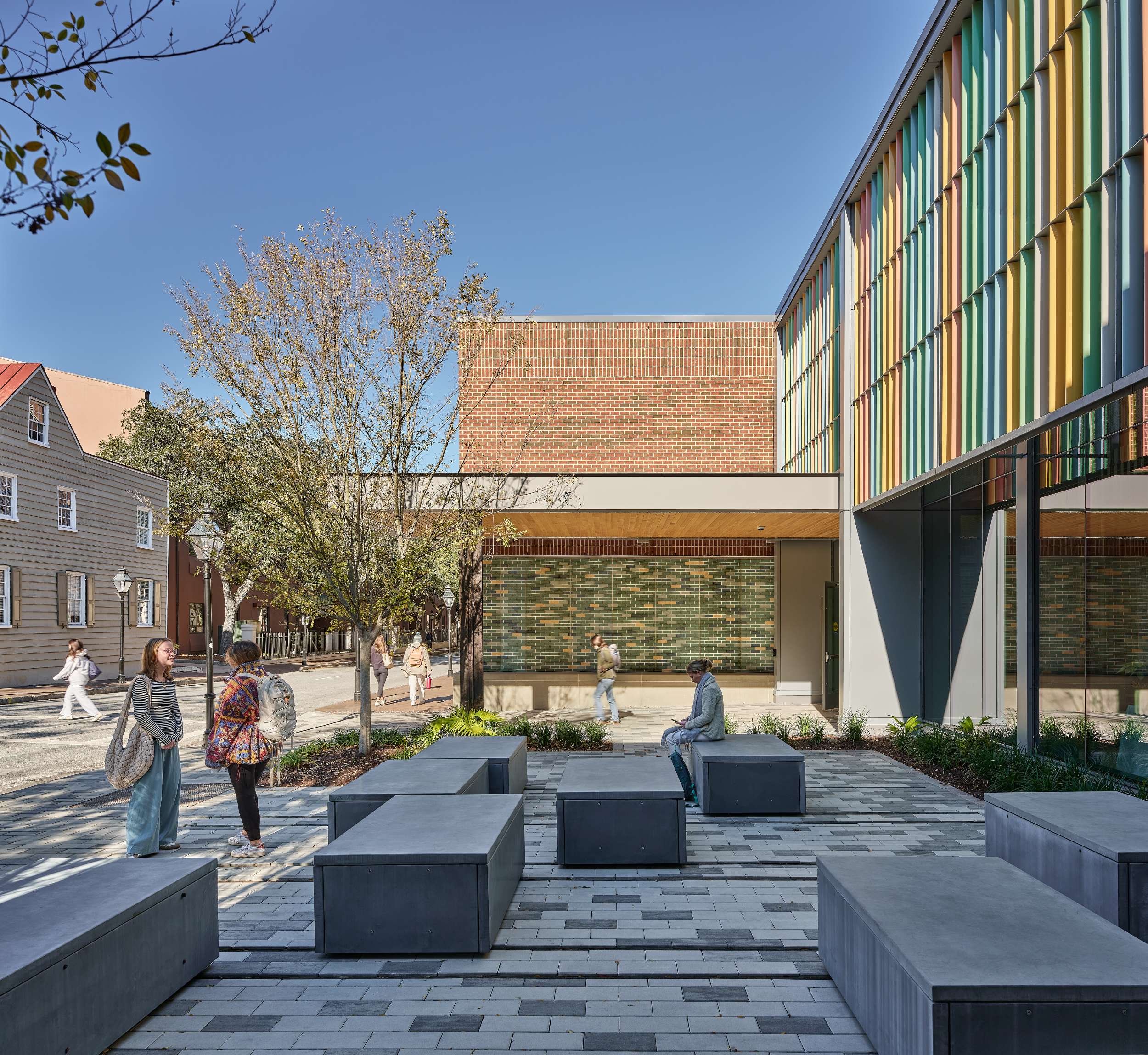 CofC Simons Center - Outdoor Spatial Design